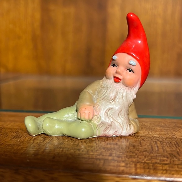 Other | Vintage German Christmas Gnome Figure Elf Made In Germany ...